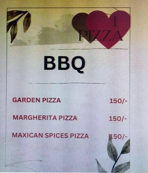 Menu of I Love Pizza, Naroda, Ahmedabad