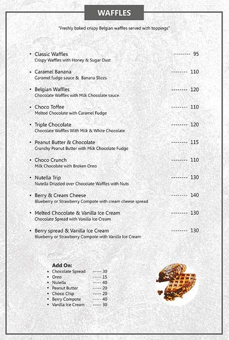 Menu of Bobacha, Egatoor, Chennai