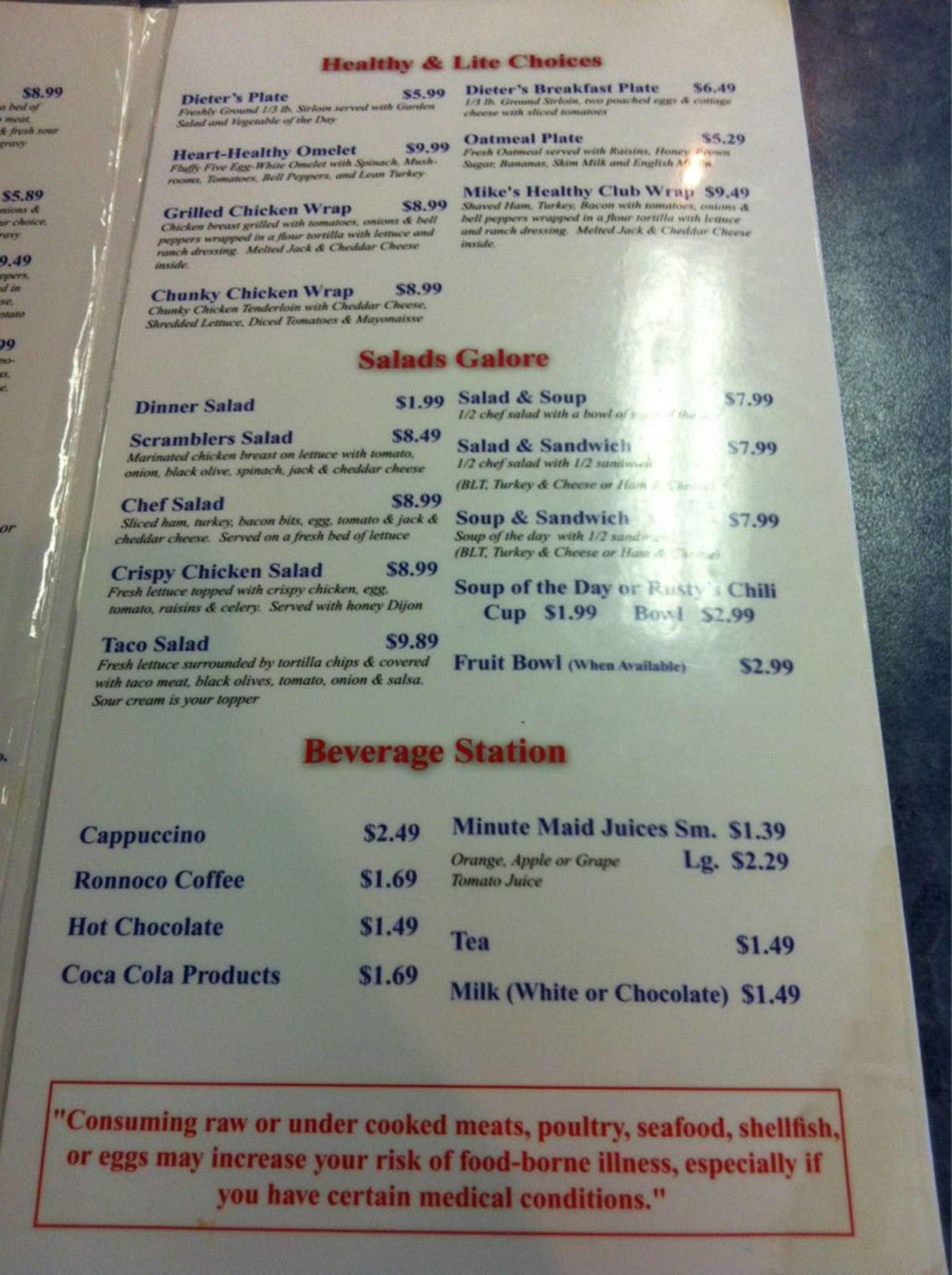 Scramblers Menu Springfield Mo | Reviewmotors.co