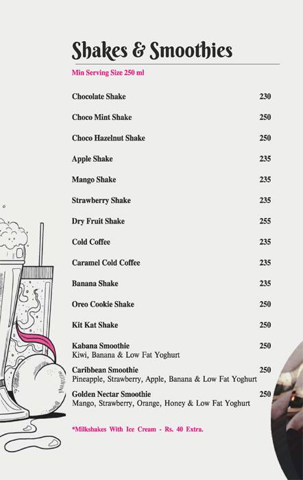 Menu at Nini's Kitchen - Vadodara, Vadodara