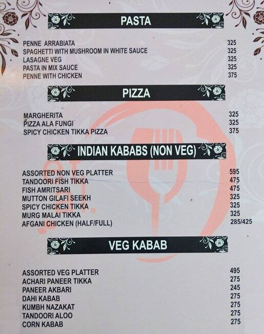 Menu at at al.The Lounge Bar 2.0 Rajouri Garden, New Delhi, at al.The ...