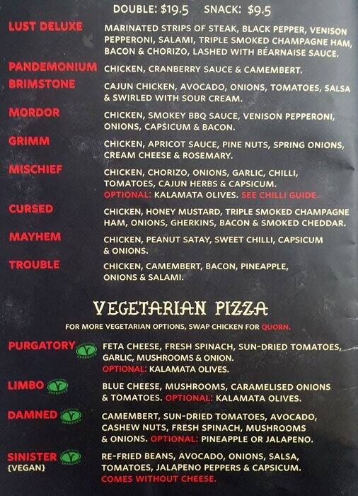 Hell Pizza, Manukau, Auckland - Menumania/Zomato