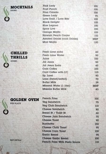 Menu at Savoureux The Restaurant And Banquets, Ahmedabad