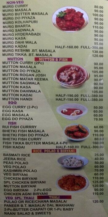 Sky Green Rooftop Menu, Menu for Sky Green Rooftop, Minto Park, Kolkata ...