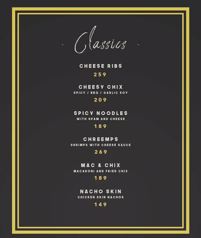 Menu at Fat Dois restaurant, Cebu City, Parkmall