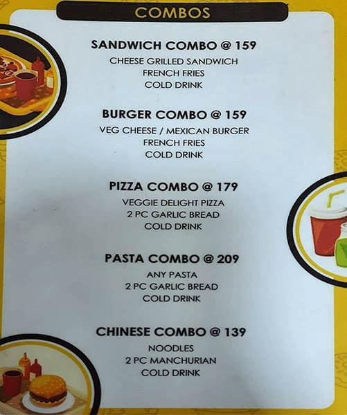 Menu of Tea Junction, Prince Anwar Shah Road, Kolkata