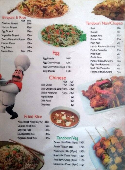 Gulati Restaurant Menu, Menu for Gulati Restaurant, Sheikh Sarai, New ...