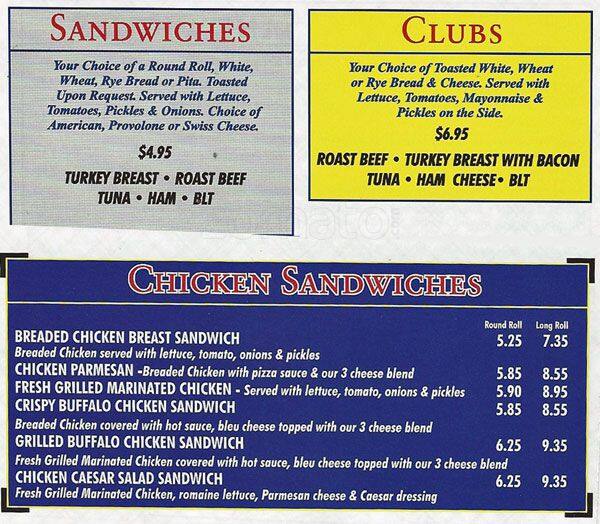 Menu at Double Decker Pizza pizzeria, Glenolden