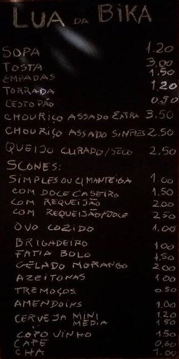 Lua da Bika Menu, Menu de Lua da Bika, Bica, Lisboa - Zomato Portugal