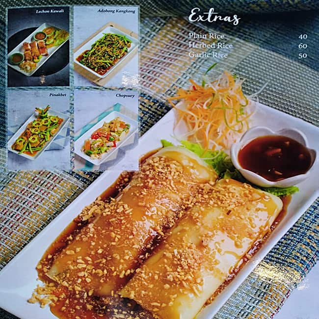 Menu at Farm Hills Garden restaurant, Silang