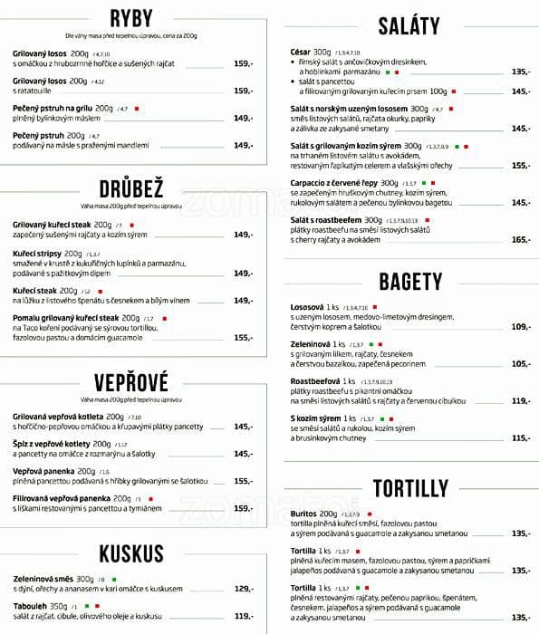 Palác Akropolis Restaurace Menu - Lunchtime/Zomato