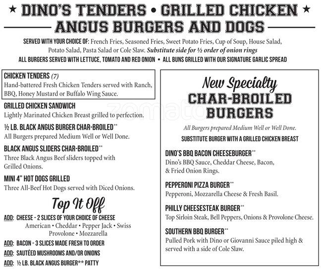 Menu at Santisi Brothers pub & bar, Phoenix