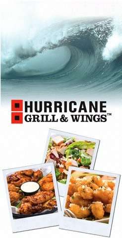 Menu at Hurricane Grill & Wings pub & bar, Four Corners