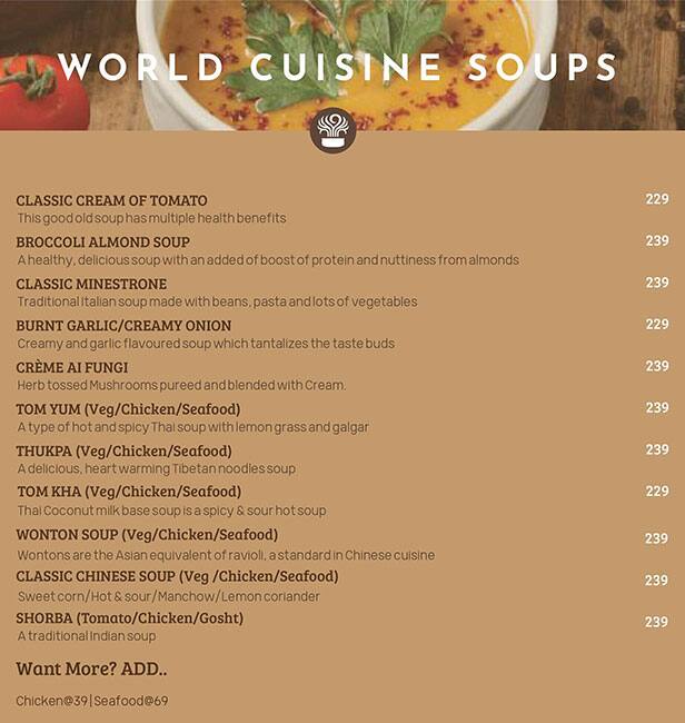 Menu of Roots 9 Kitchen & Bar, Erandwane, Pune