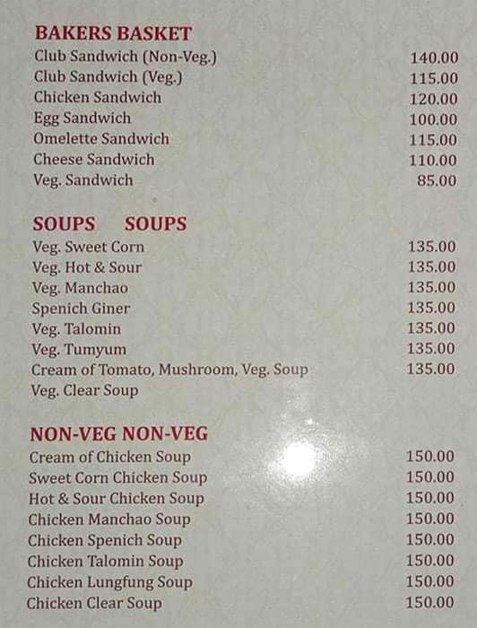 Menu of Eden Garden Restaurant, Mankapur, Nagpur