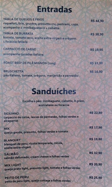 Cafeína Menu, Menu de Cafeína, Botafogo, Rio de Janeiro - Zomato Brasil