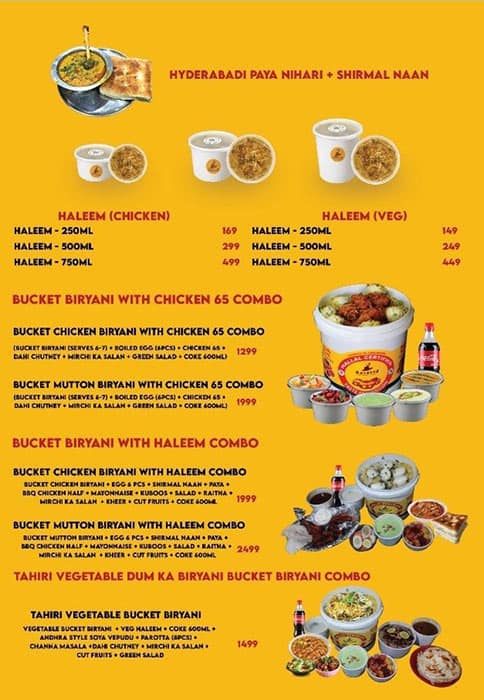 Menu of Rasavid, Velachery, Chennai