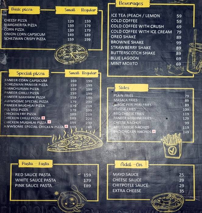 Menu of Awwsome Bite, Hinjawadi, Pune