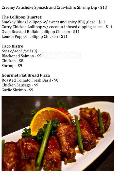 Menu at Taste restaurant, Trotwood, Shiloh Springs Rd