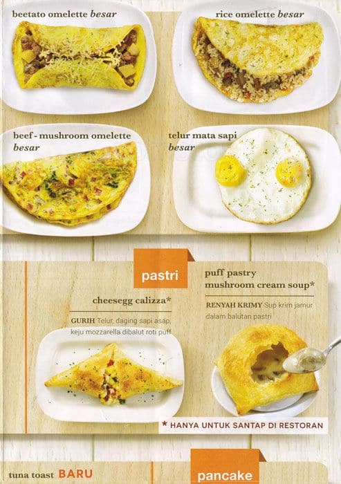 Menu at Pizza Hut pizzeria, South Tangerang, Jl. Ir H Juanda