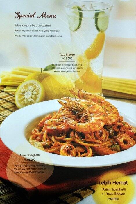 Pizza Hut Menu, Menu untuk Pizza Hut, Sunter, Jakarta - Zomato Indonesia