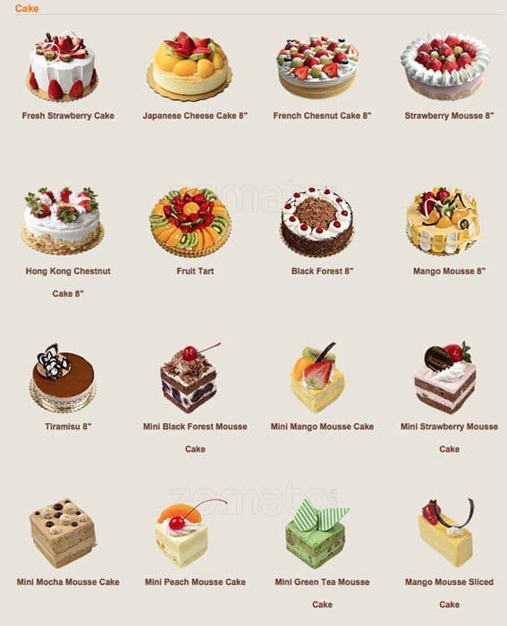 Menu at Sheng Kee Bakery #1 - Irving St, San Francisco, Irving St