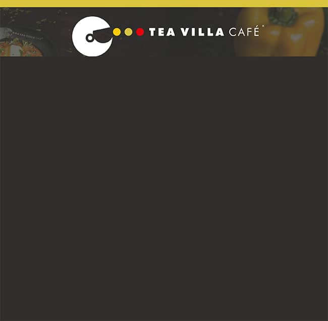 Menu of Tea Villa Cafe, Jayanagar, Bangalore