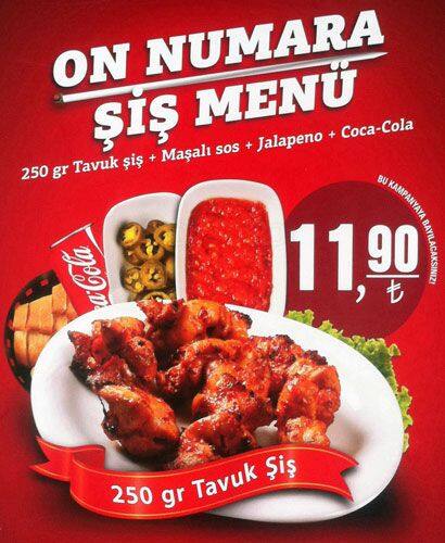 Menu at Maşalı Mangal, Ankara, Etlik