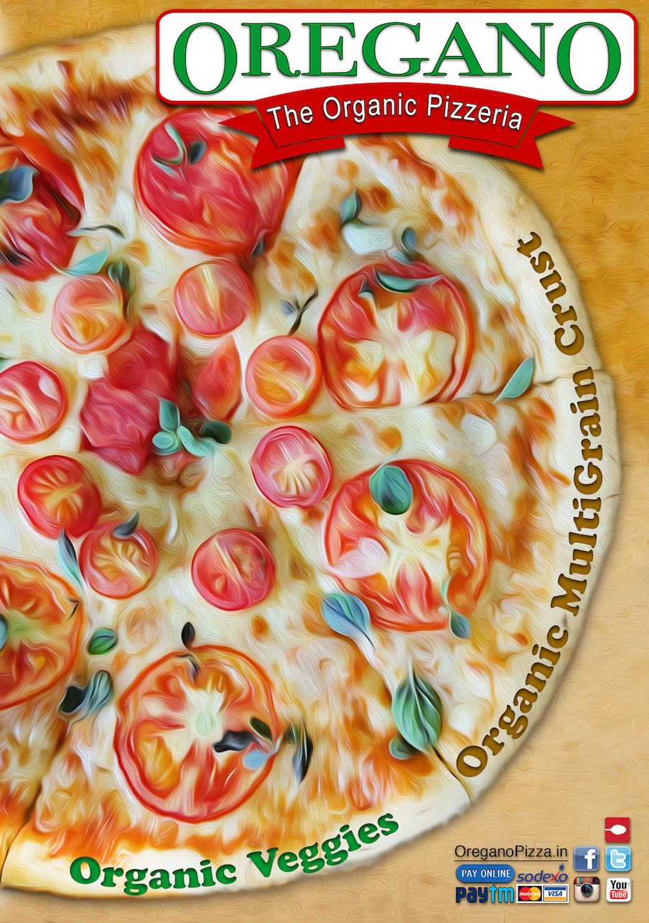 Oregano - The Organic Pizzeria Menu - Zomato