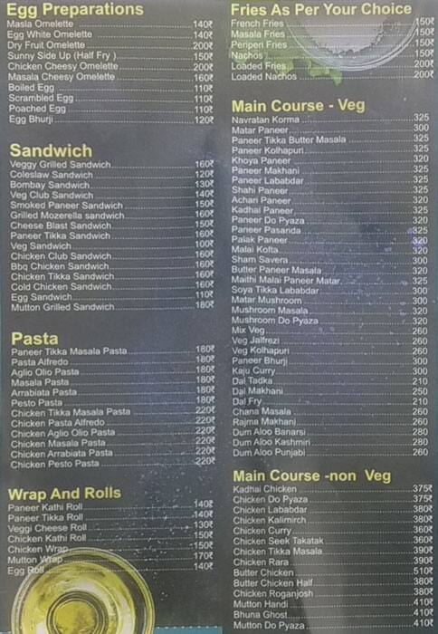 Menu at The Chinese Kitchen, Gwalior