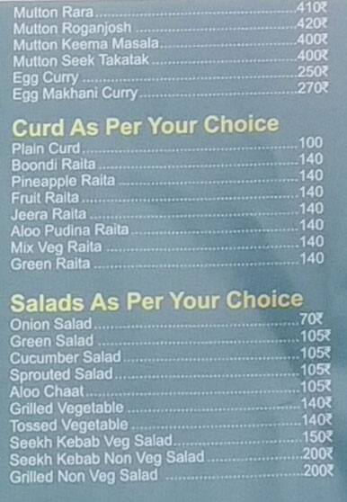 Menu at The Chinese Kitchen, Gwalior