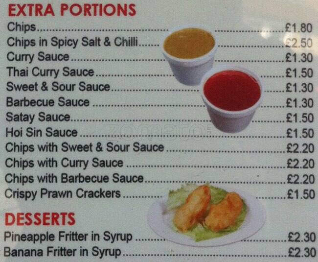 Menu at New Beijing City restaurant, London
