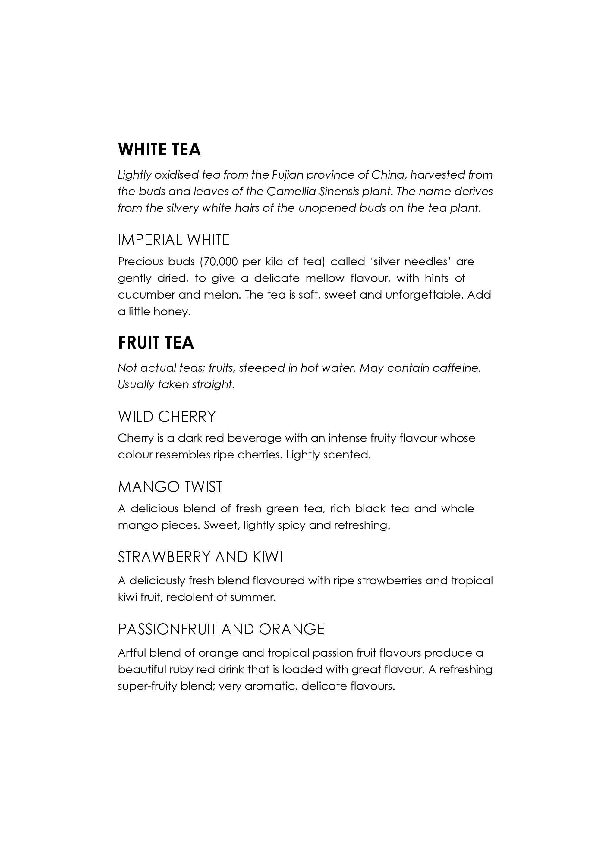 Menu at The Angel Hotel restaurant, Abergavenny