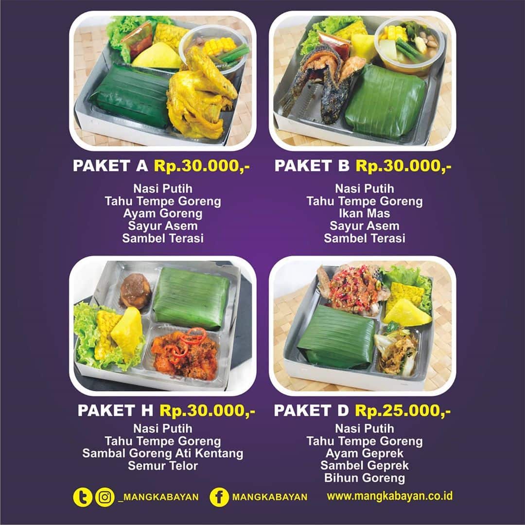 Carta del restaurante MANG KABAYAN KOTA WISATA, Bekasi, BALEKOTA KOTA ...