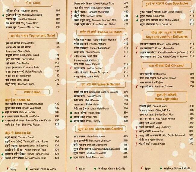 Veg Gulati, Pandara Road Market, New Delhi - Zomato