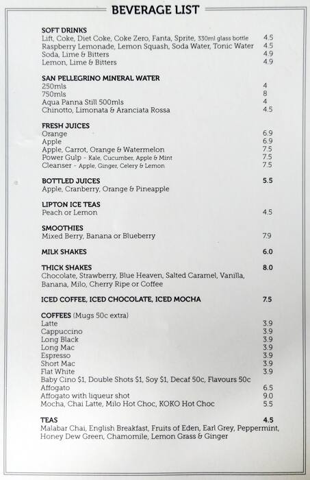 Menu at Demazzi Stone Grill, Essendon
