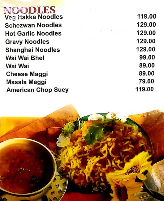 Menu at Green Apple, Kolkata, 8/1A