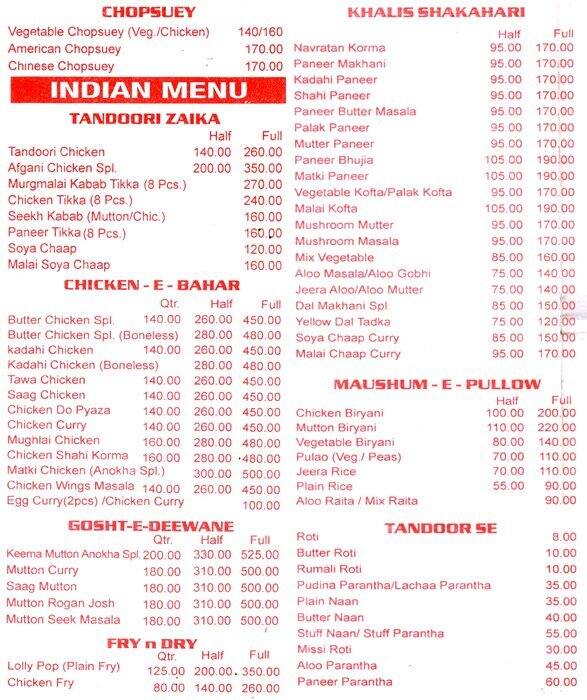 Anokha Chinese Hut, Mayur Vihar Phase 3, New Delhi - Zomato