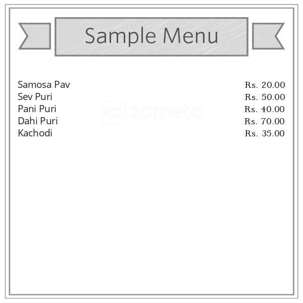 Menu of Maharashtra Chana Bhandar, Pali Hill, Bandra West, Mumbai