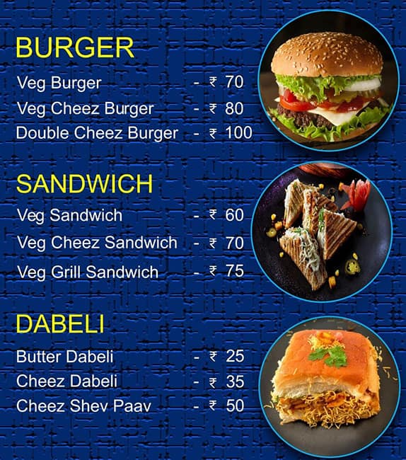 Menu of Food Point, Chinchwad, Pune
