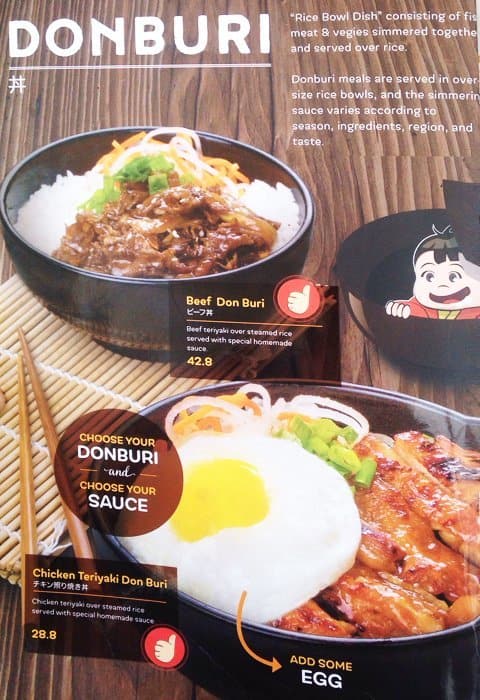 Menu at Ramen 1 restaurant, Jakarta, Cibubur Junction Ground Fl.