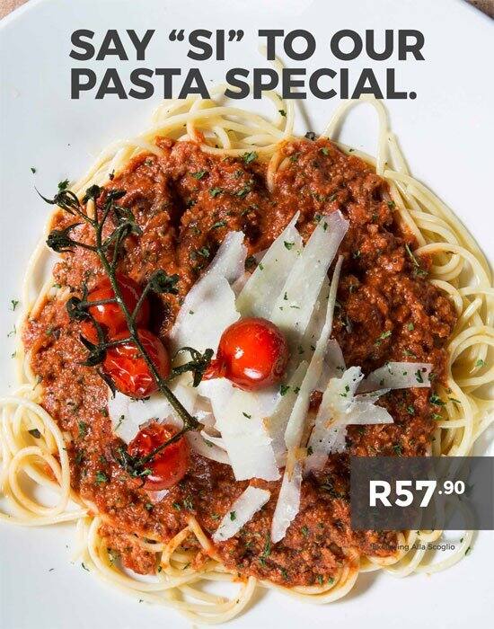 Carta del restaurante Parrots, Centurion, Shop 136