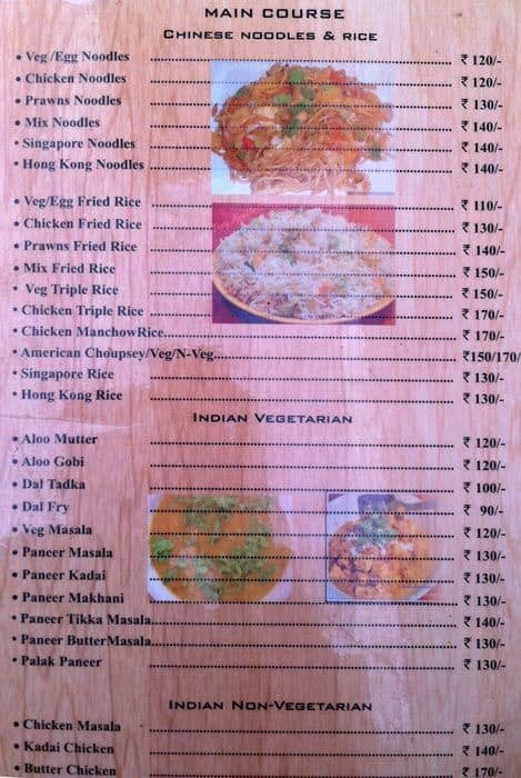 Menu at Vicky's Bar & Restaurant, Arpora, GQV7+XHX