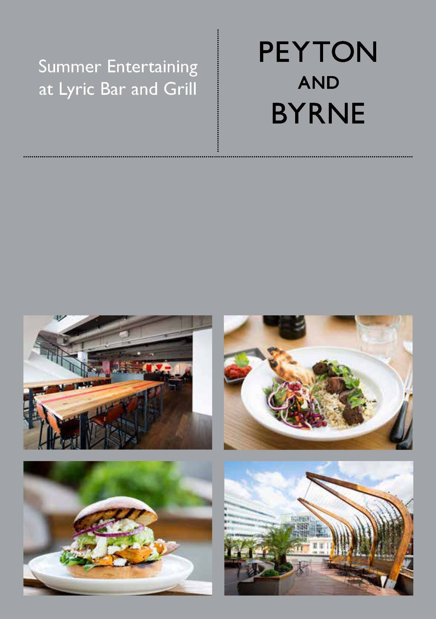 Menu at Modern British Bakery, London