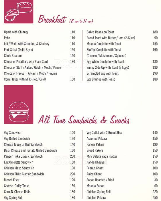 Tamarind Menu, Menu for Tamarind, Lonavala, Pune - Zomato