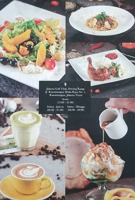 Menu at Willz Cafe, Jakarta