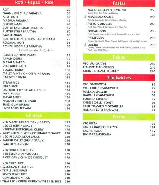 Menu at Sai Ram Grill Fastfood Corner, Surat, 4QRJ+F5F