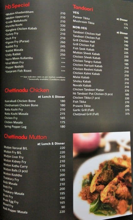 Menu at Haribhavanam Hotel - Brookefields, Coimbatore, Shop No. FK 12A