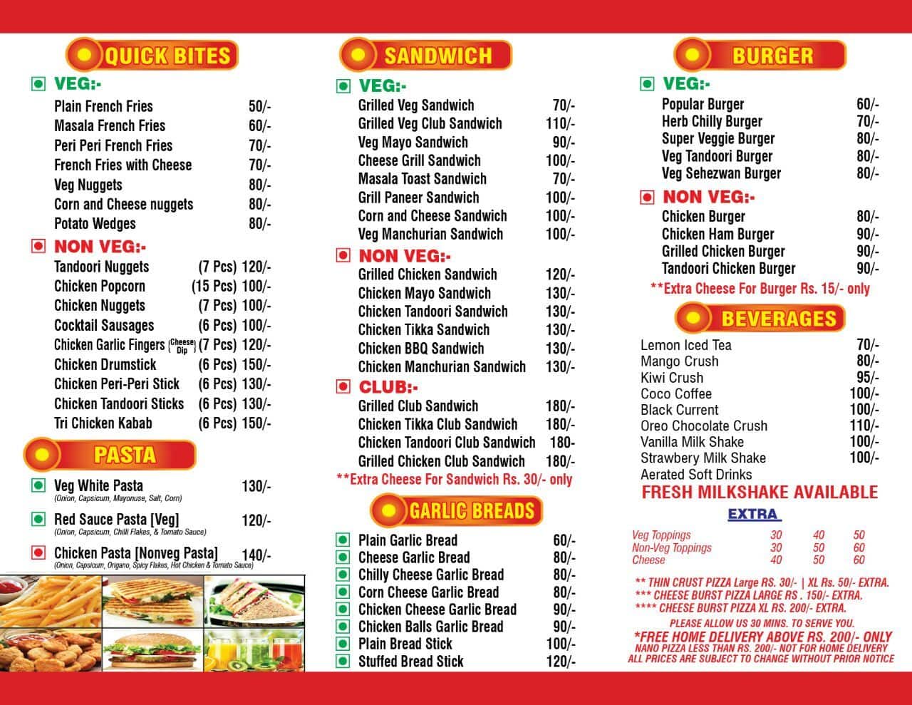 Laziz Pizza Menu, Menu for Laziz Pizza, Kurla, Mumbai - Zomato
