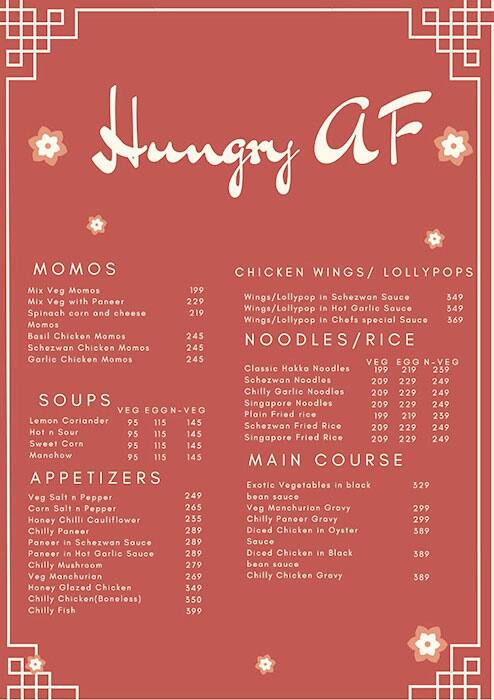 Menu at Roast Express, Chandigarh, 49/1